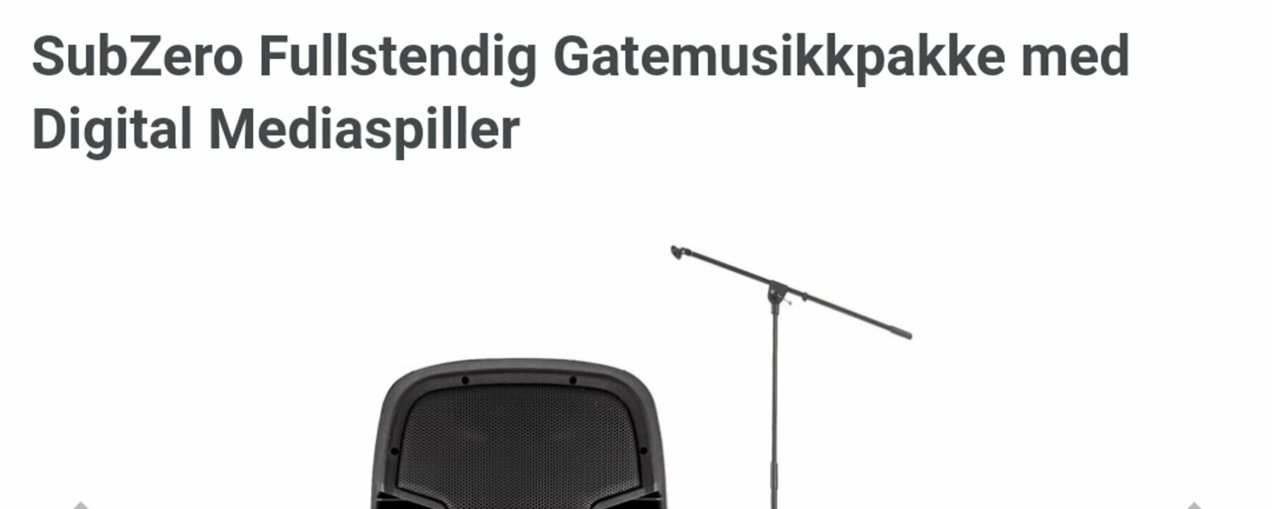 Sang utstyr til GryAdina | Spleis fra SpareBank 1