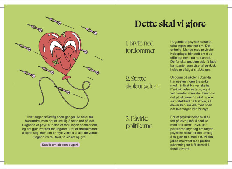 257903 - Bidra til å forbedre mental helse i Uganda! | Spleis fra ...