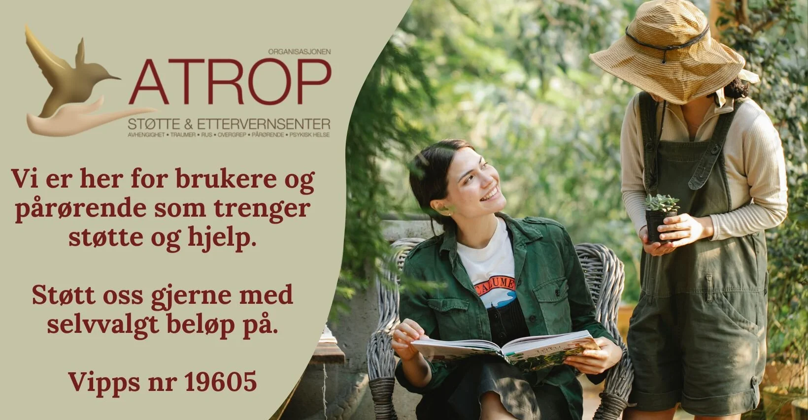 ATROP trenger støtte til å opprettholde driften i en krevende periode ...