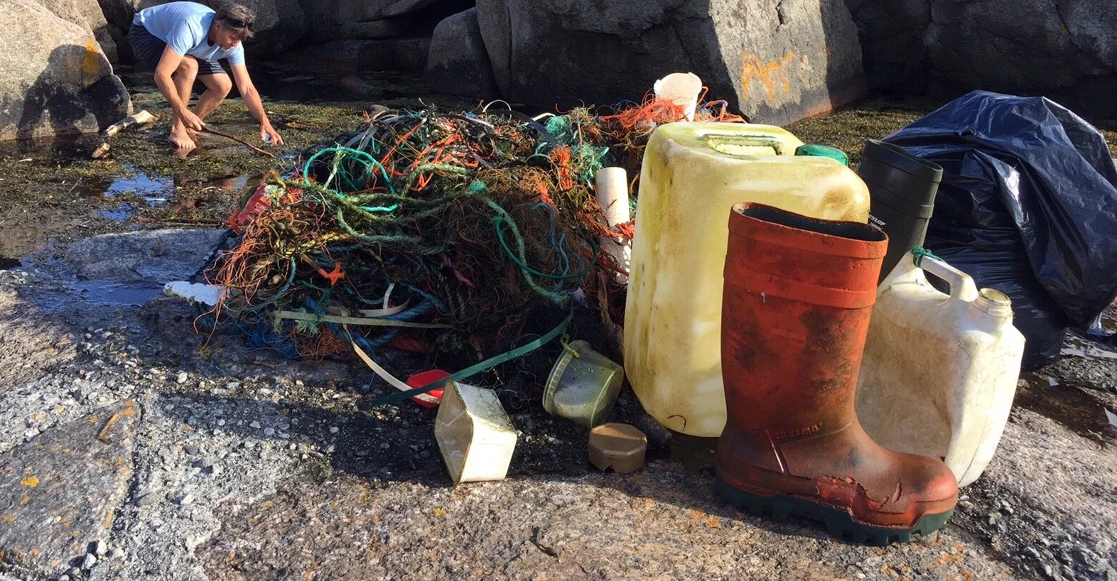 Nils Bendik plukker for levende fjorder! | Spleis fra SpareBank 1