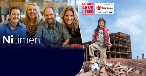 Nitimen sin digitale bøsse til TV-aksjonen 2023 | Spleis fra SpareBank 1