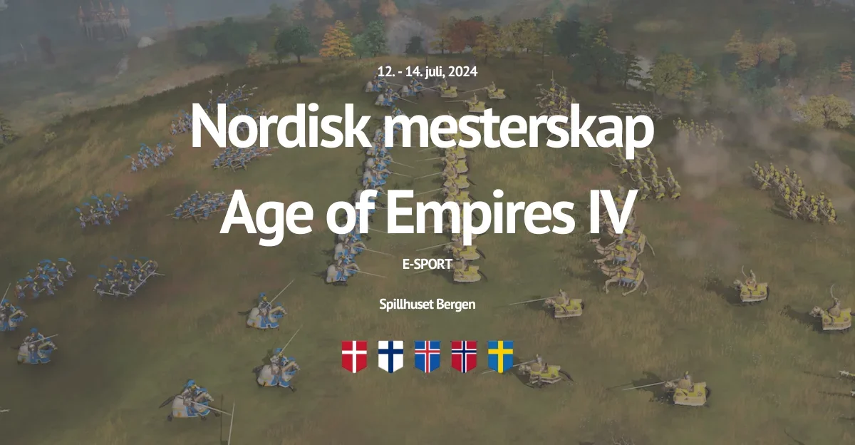 Nordisk Mesterskap i Age of Empires IV | Spleis fra SpareBank 1