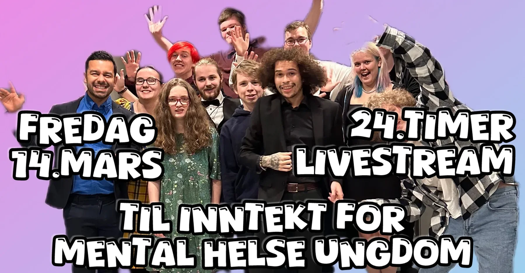 Vær med å støtt det viktige arbeidet Mentale helse ungdom gjør! | Spleis fra SpareBank 1