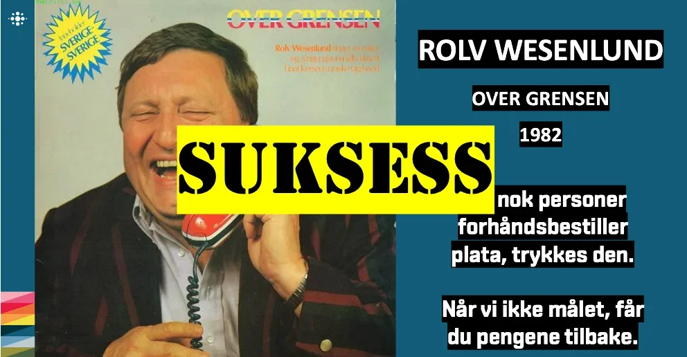 NACD: ROLV WESENLUND - OVER GRENSEN (1982) | Spleis fra SpareBank 1