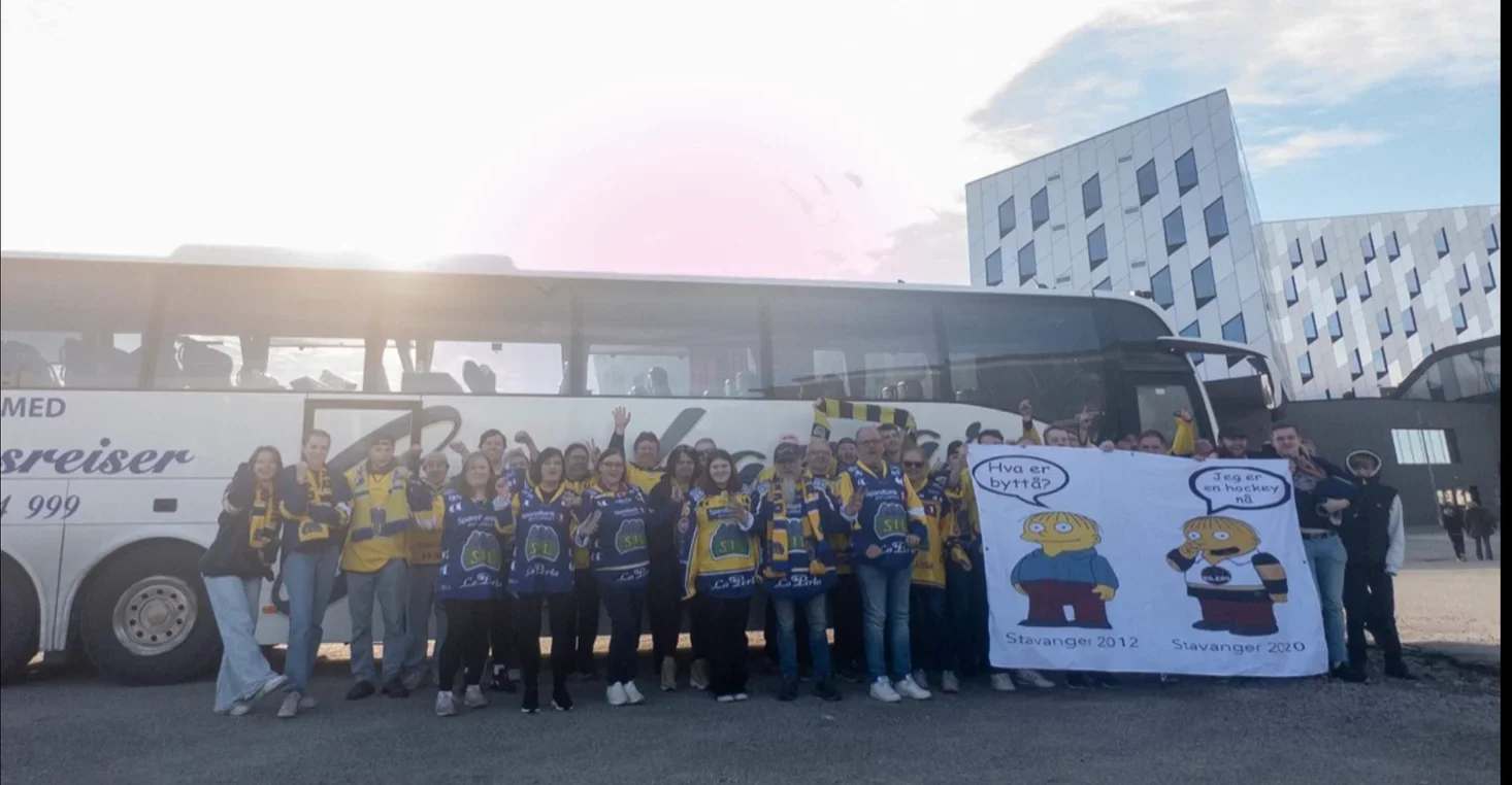 Støtte til busstur til Stavanger i finale 2025 SSU | Spleis fra SpareBank 1