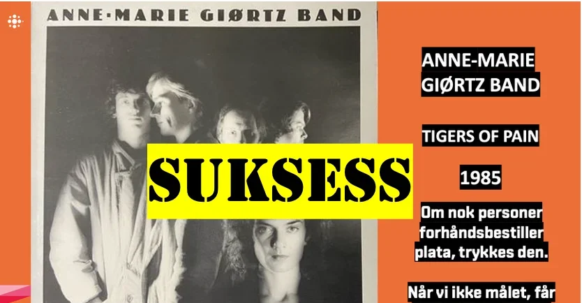 NACD: ANNE-MARIE GIØRTZ - TIGERS OF PAIN (1985) | Spleis fra SpareBank 1