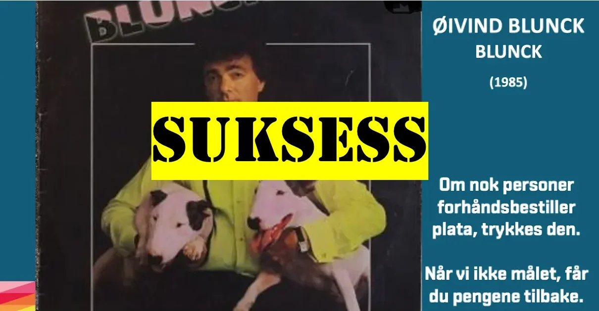 NACD Ønskereprise: ØYVIND BLUNCK - BLUNCK (1985) | Spleis fra SpareBank 1