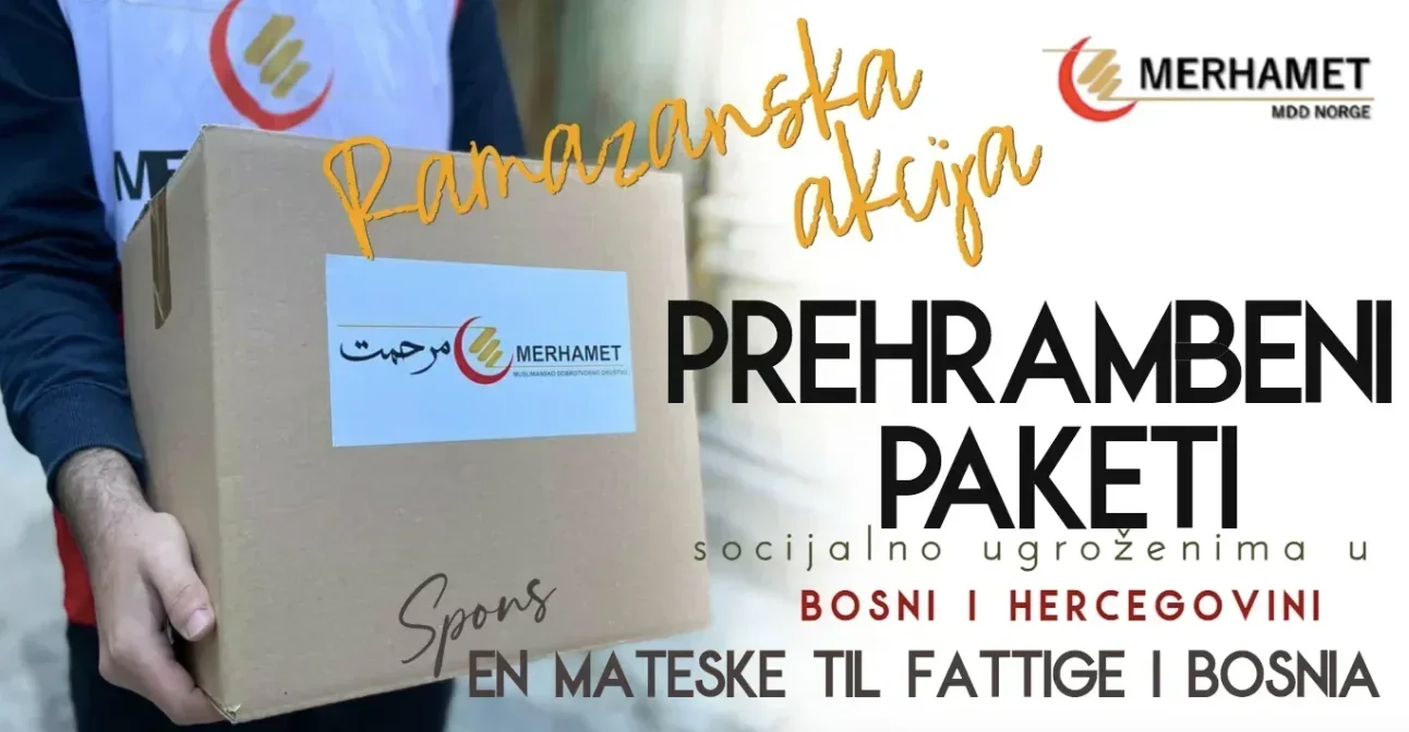Ramazanski prehrambeni paketi - Spons en mateske til fattige i Bosnia ...